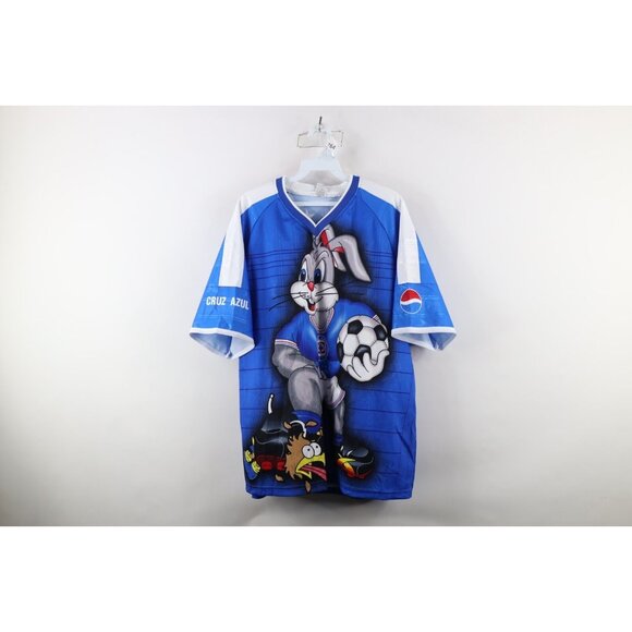 Vintage | Shirts | Vintage Mens Xl Rabbit All Over Print Mexico Cruz ...